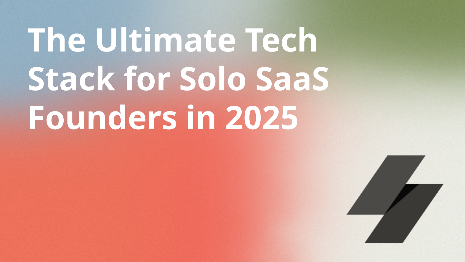 The Ultimate Tech Stack for Solo SaaS Founders in 2025 | Sabo